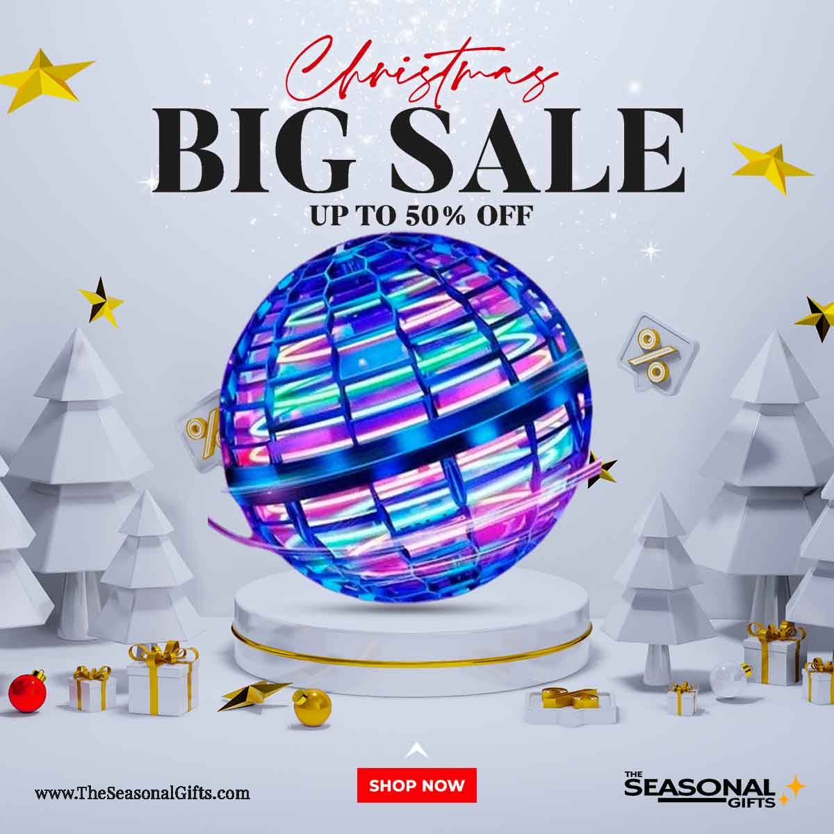 🔥LAST DAY 49% OFF 🔥Fly Orb Pro Flying Spinner Mini Drone Flying – Splendifly