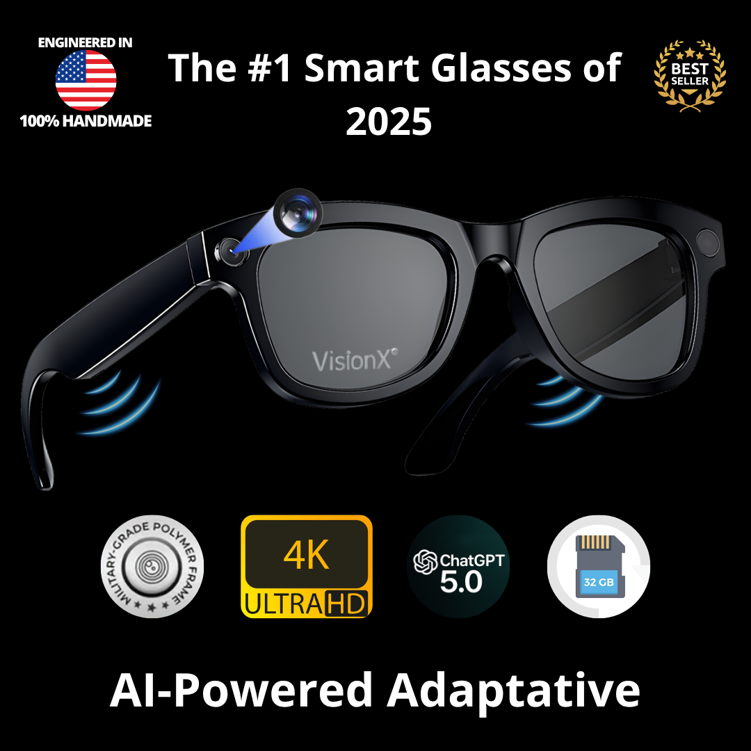 VisionX® Pro- AI Powered Smart Glasses – Splendifly
